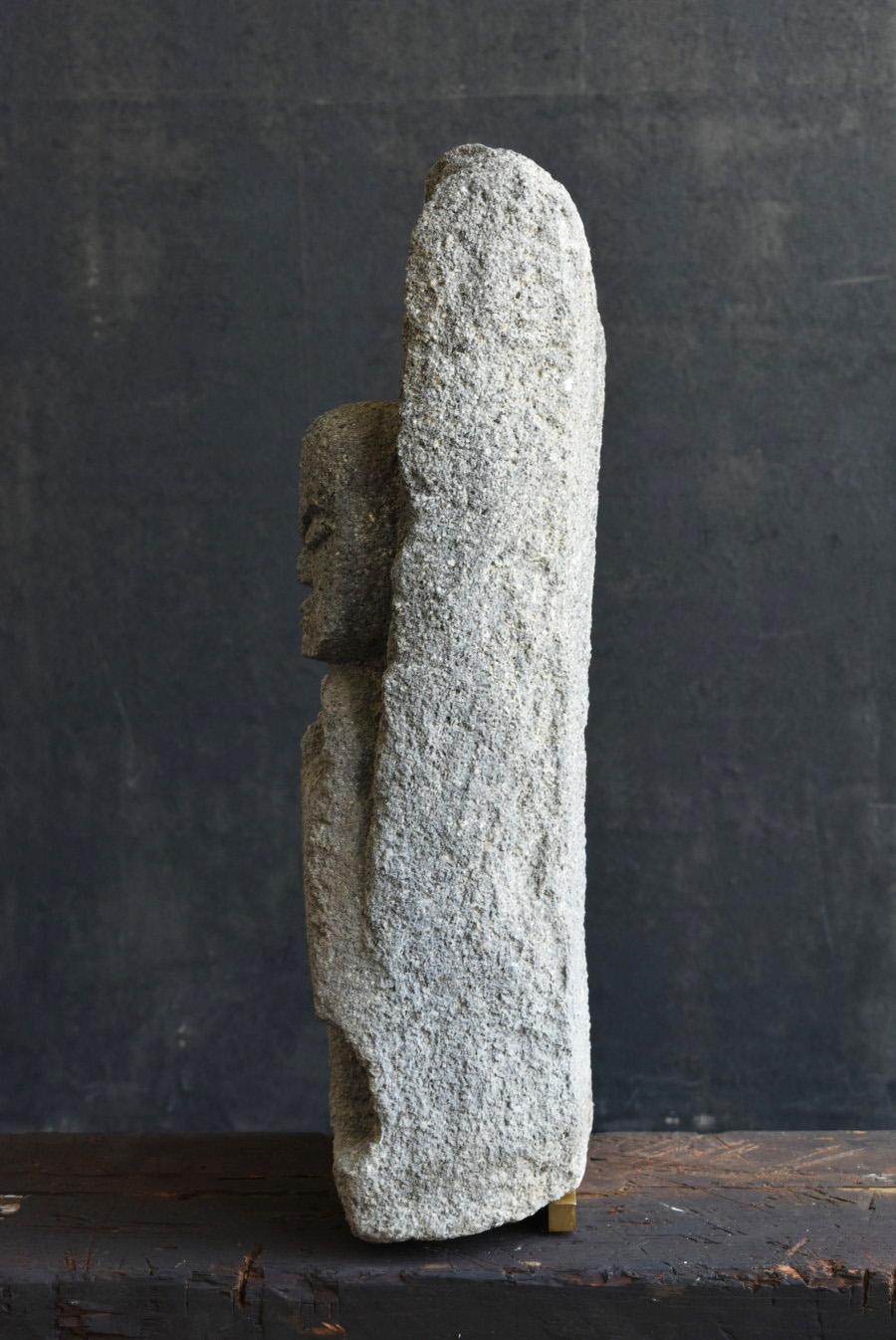Japanese small antique stone Buddha/Jizo Bodhisattva/1600-1800/Edo ...