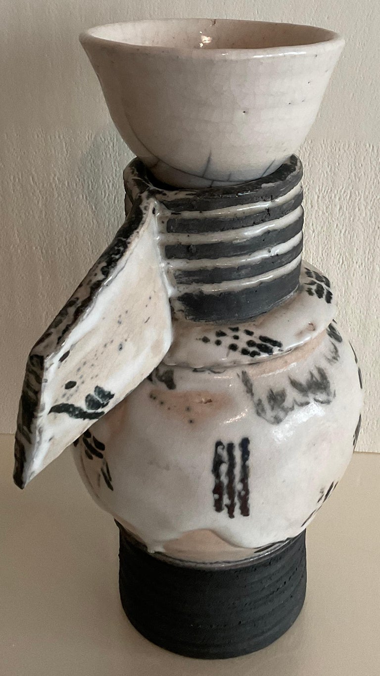 Japanese Style Ceramic Tea Pot and Cup Contemporary Zen For Sale at 1stDibs