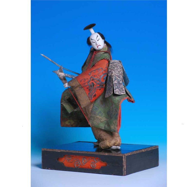 Japanese Takeda Ningyo, Soga No Goro Tokimune For Sale at 1stDibs