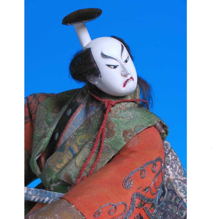 Japanese Takeda Ningyo, Soga No Goro Tokimune For Sale at 1stDibs