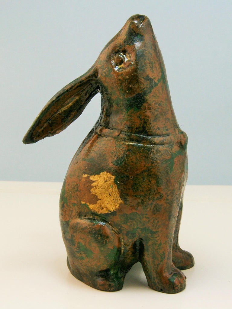 Japanese Tall Moon Gazing Garden Rabbit Hard to Find For Sale at 1stDibs