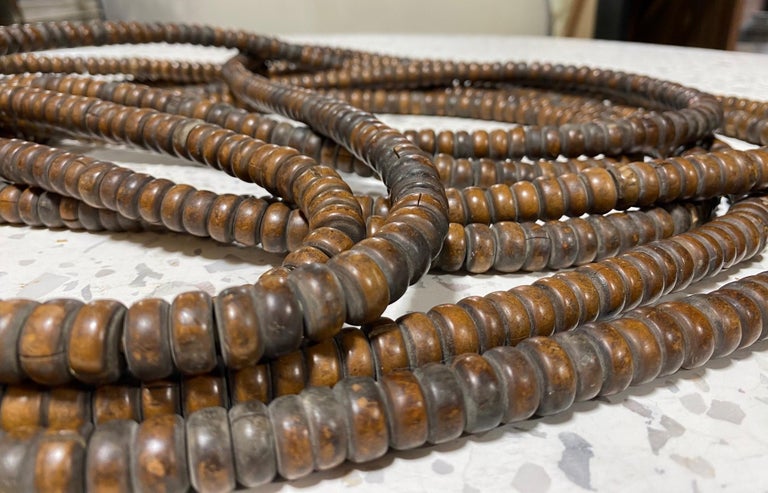 Japanese Temple Buddhist Monk Samurai Juzu Prayer Beads Mala Rosary ...