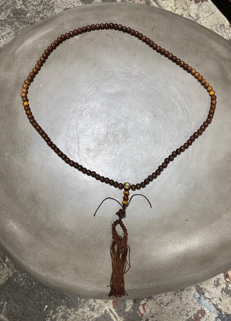 Japanese Temple Shrine Buddhist Monk Juzu Prayer Beads Mala Rosary ...