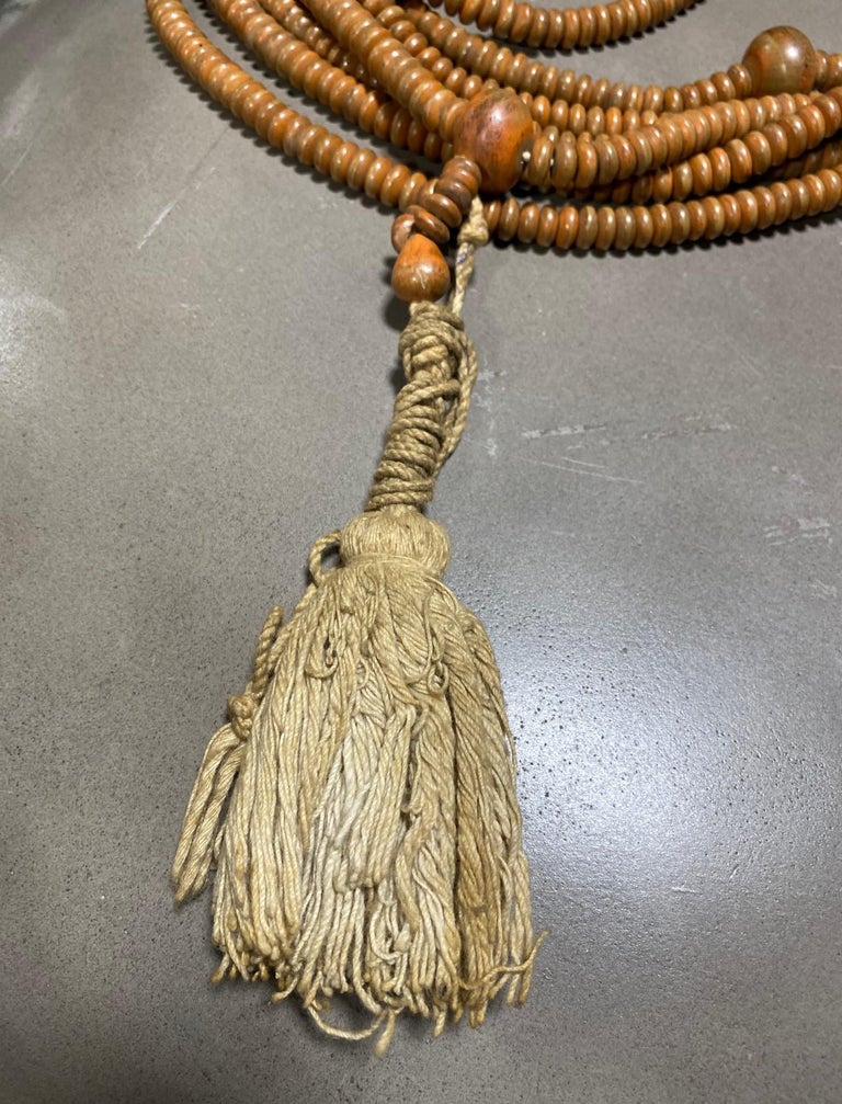 Japanese Temple Shrine Buddhist Monk Juzu Prayer Beads Mala Rosary ...