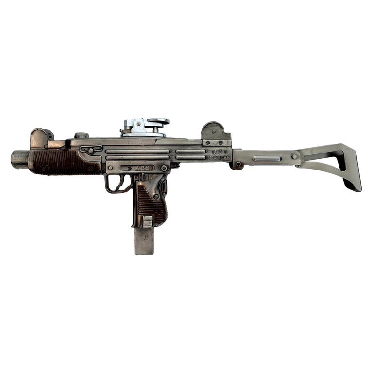 Japanese Uzi Gun Tabletop Lighter at 1stDibs | japanese lighter, uzi ...