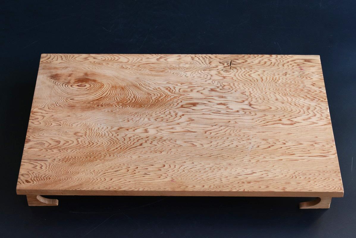 Japanese Very Beautiful Wood Grain Old Cedar Stand / Flower Stand ...