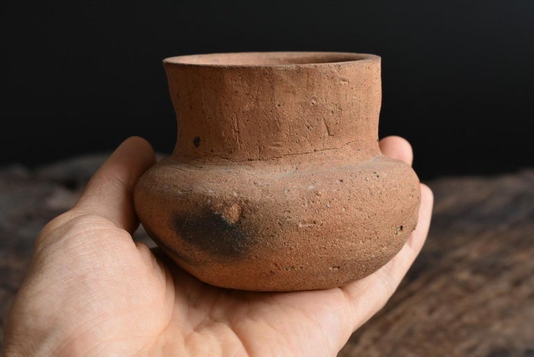 Japanese Very Old Small Excavation Earthenware / before the 10th ...