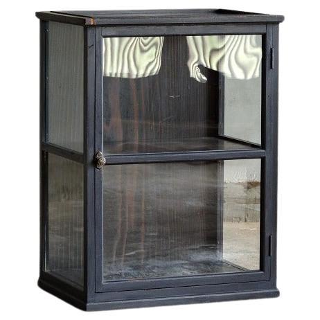 Japanese Vintage Glass Display Case, Early Showa Period '1926-' For ...