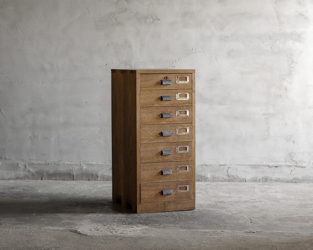 Japanese Vintage Seven-Drawer Cabinet, Mid Showa Period '1926-' For ...