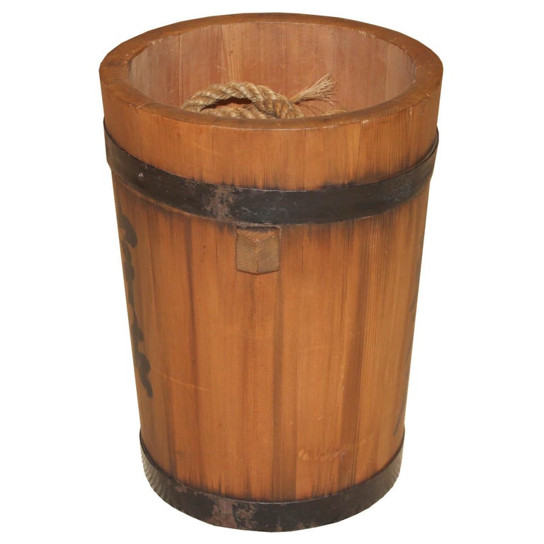Japanese Water Bucket at 1stDibs