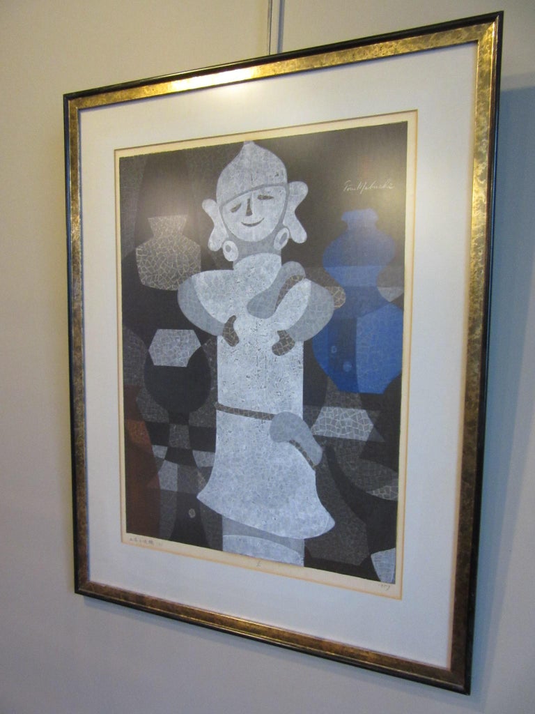 Japanese Wood Block Print by Mabuchi Toru at 1stDibs