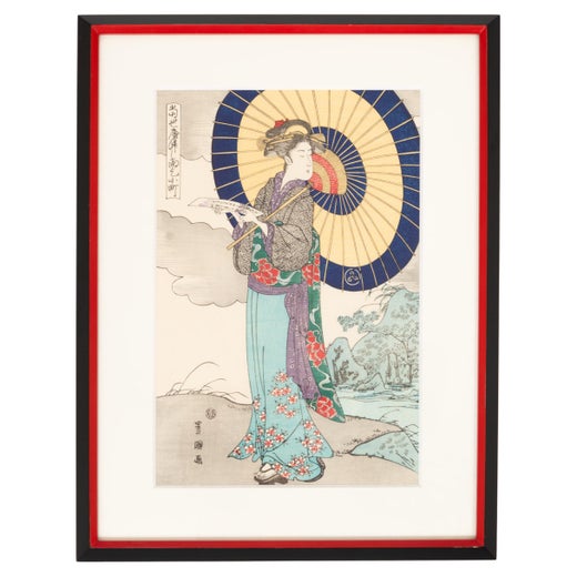 Utagawa Kunisada (Toyokuni III) - Toyokuni III Kabuki Portrait Ukiyo-e ...