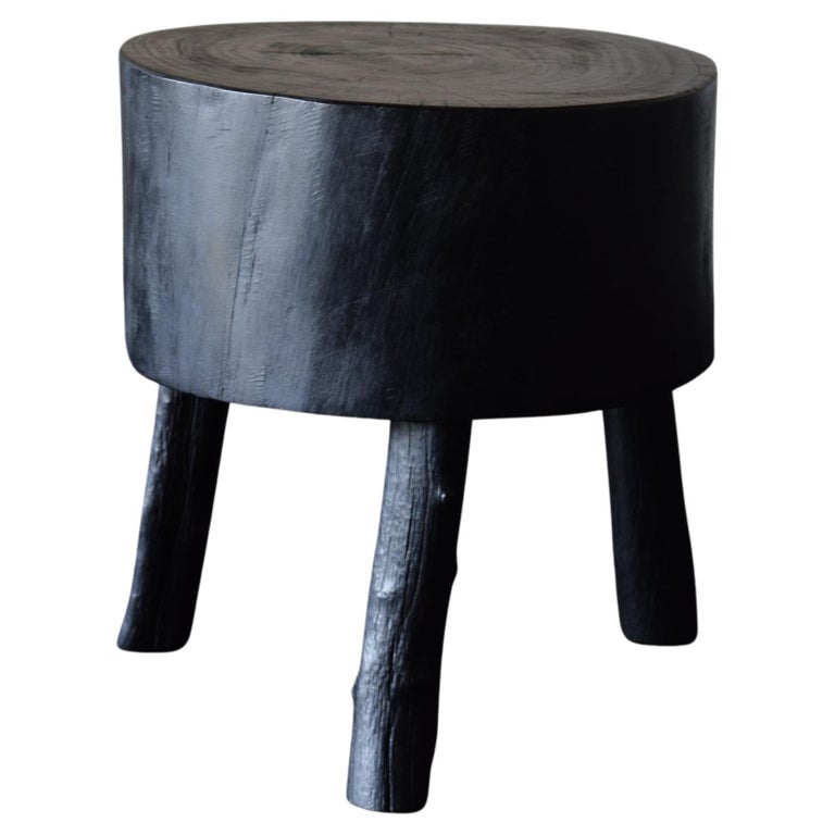 Japanese Wooden Block Stool / Side Table Wabi Sabi at 1stDibs | wood ...