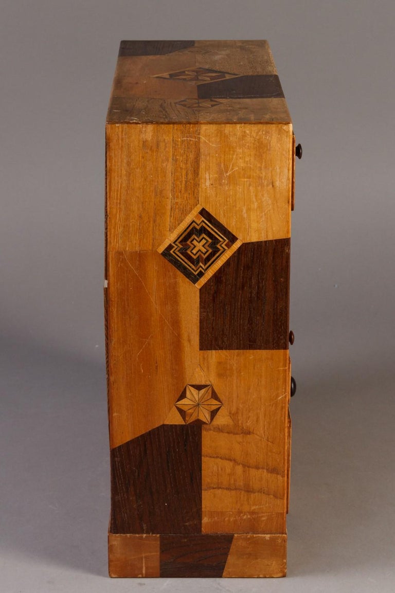 Japanese Yosegi Jewelry Box at 1stDibs