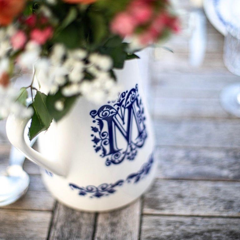 Jar Ornements Collection Maison Manoï Limoges Porcelain For Sale at 1stDibs