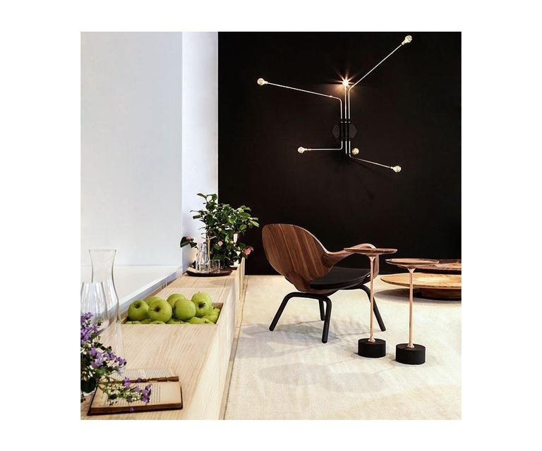 Jardim Side Tables in Concave Wood by Sollos at 1stDibs | sollos jardim ...