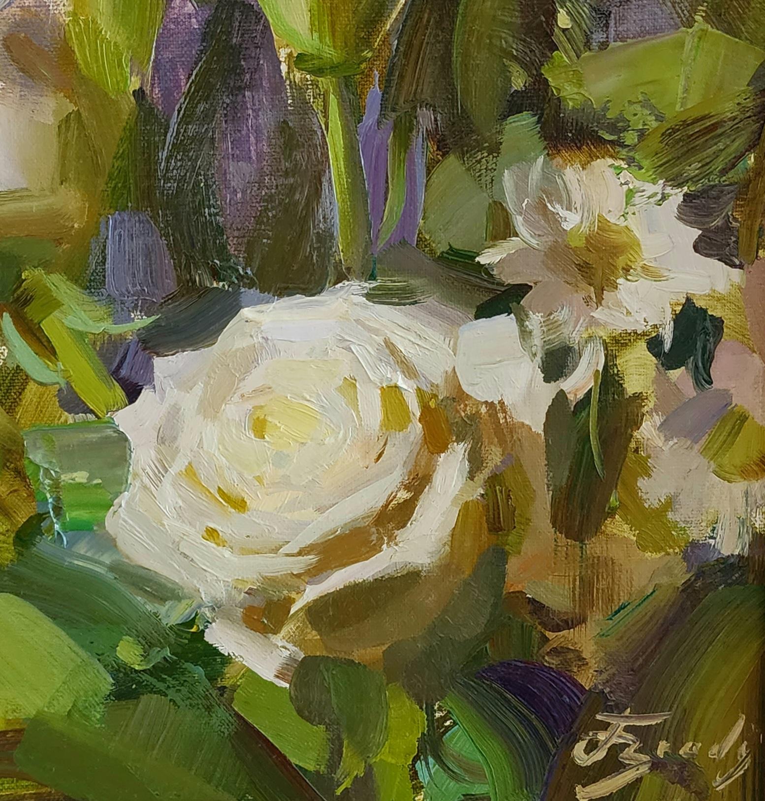 Jared Brady - Summer Bouquet, Still-Life, Floral Painting, Oil ...
