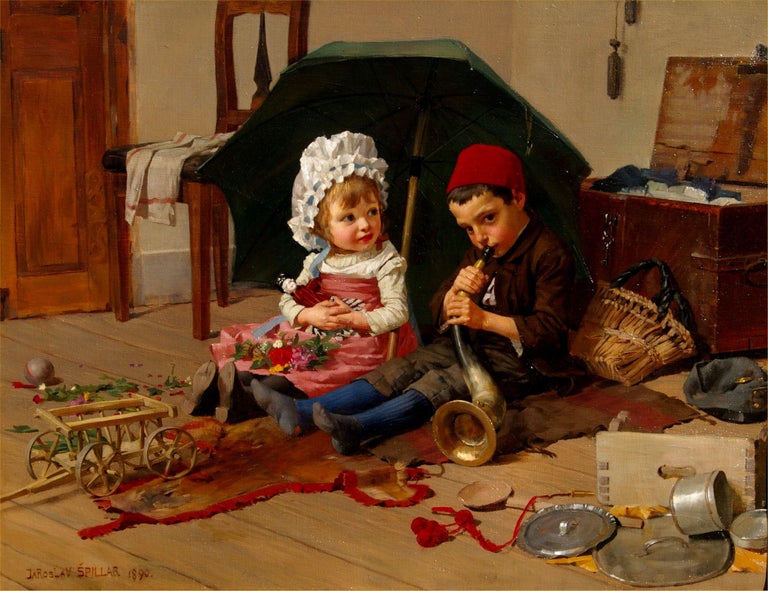 Jaroslav Spillar - The Little Charmer For Sale at 1stDibs