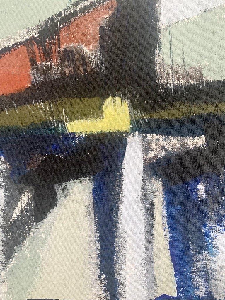 Jaroslaw Romaniuk - The River 15 - Contemporary Abstract Landscape Oil ...