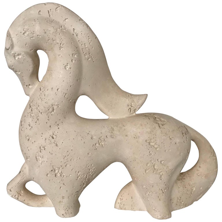 Jaru Abstract Horse Sculpture at 1stDibs