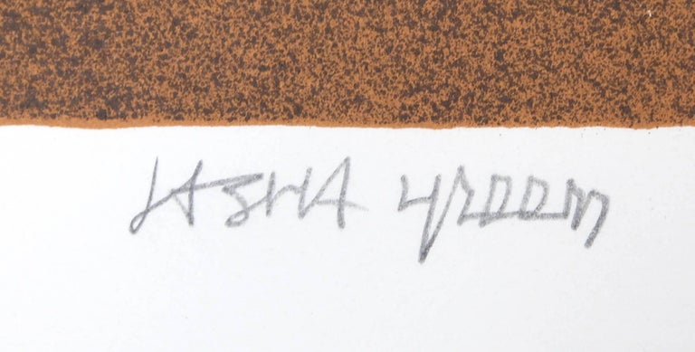 Jasha Green - Orange and Red Print by Jasha Green For Sale at 1stDibs