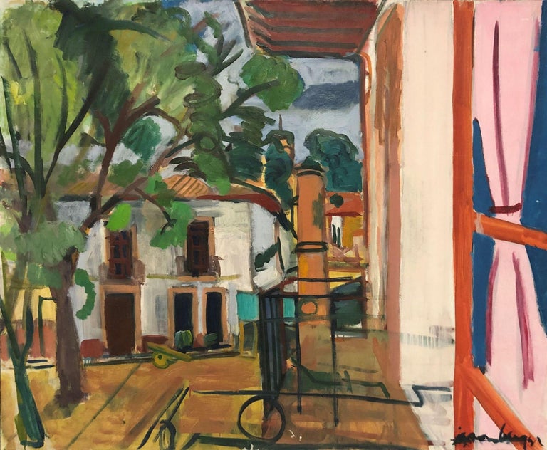 Jason Berger - View from Balcony For Sale at 1stDibs