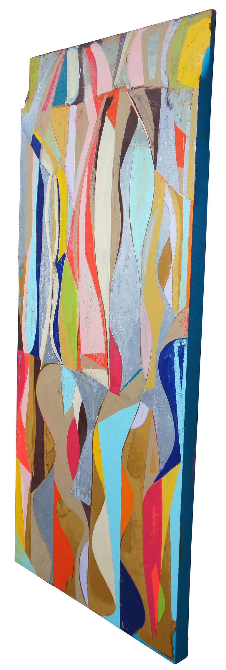 Jason Fascination Abstract Expressionist Acrylic Painting on Canvas at ...