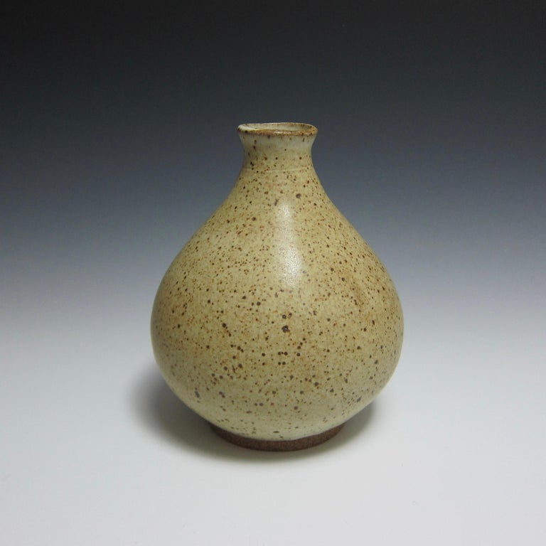 Jason Fox Wheel Thrown Ceramic Vase / Mid-Century Modern Vase For Sale ...
