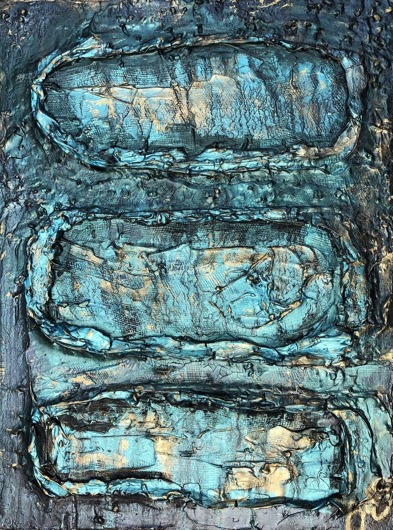 Jason Lincoln Jeffers - multiverse 18., Mixed Media Art on Canvas For ...