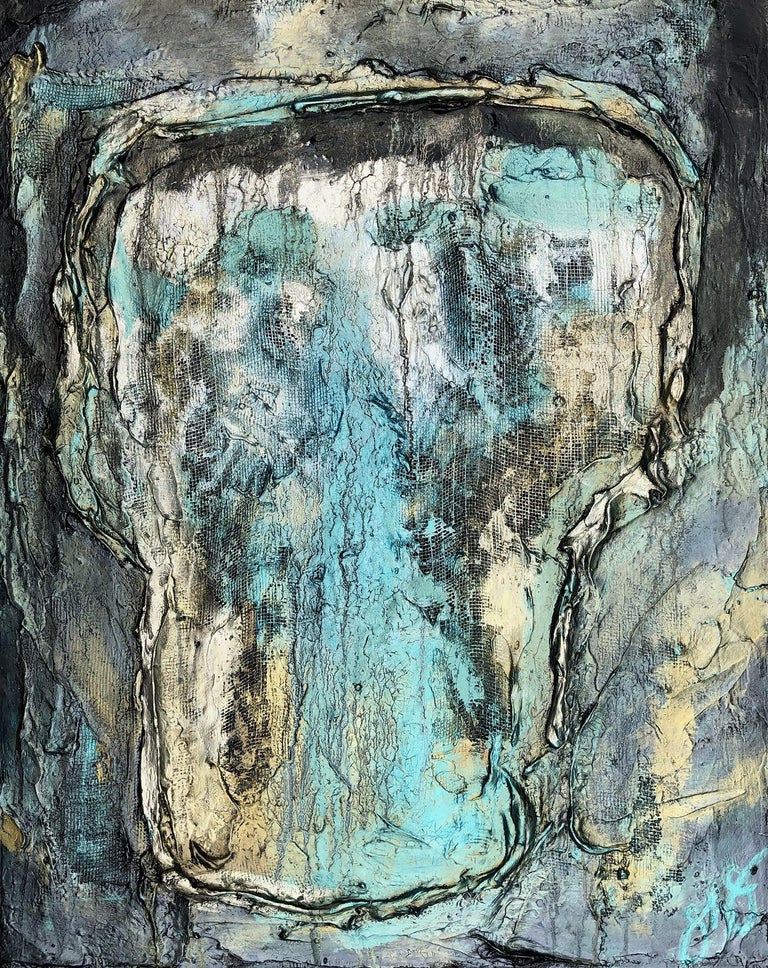 Jason Lincoln Jeffers - multiverse 19., Mixed Media on Canvas For Sale ...