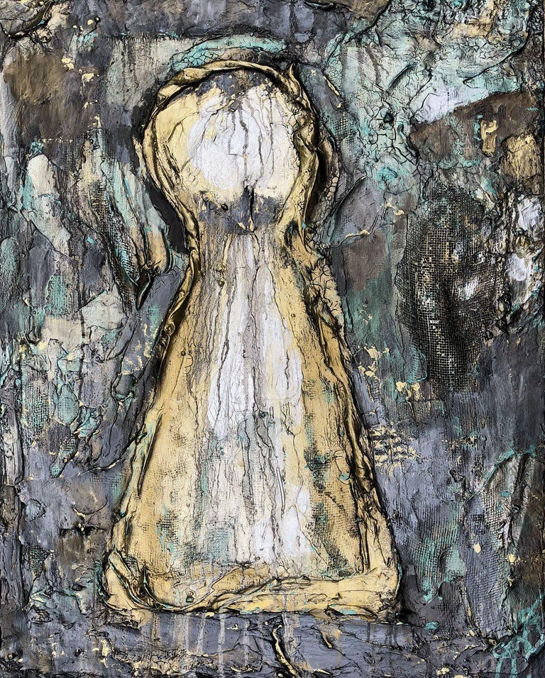 Jason Lincoln Jeffers - multiverse 20, Mixed Media Art on Canvas For ...