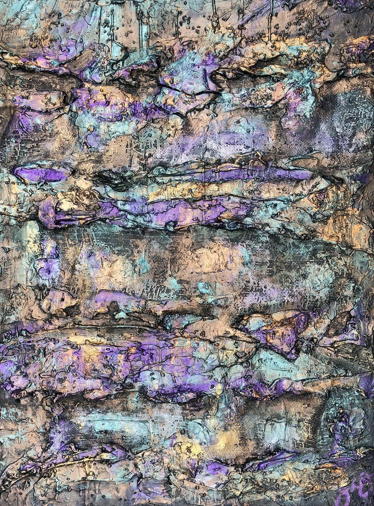 Jason Lincoln Jeffers - multiverse 25, Mixed Media on Canvas For Sale ...