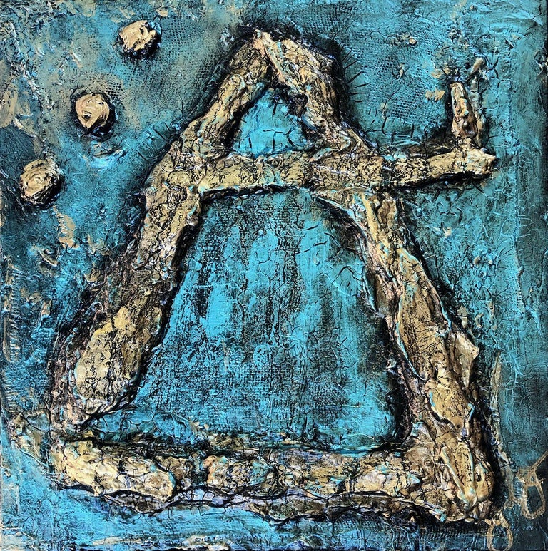 Jason Lincoln Jeffers - multiverse 32, Mixed Media Art on Canvas For ...