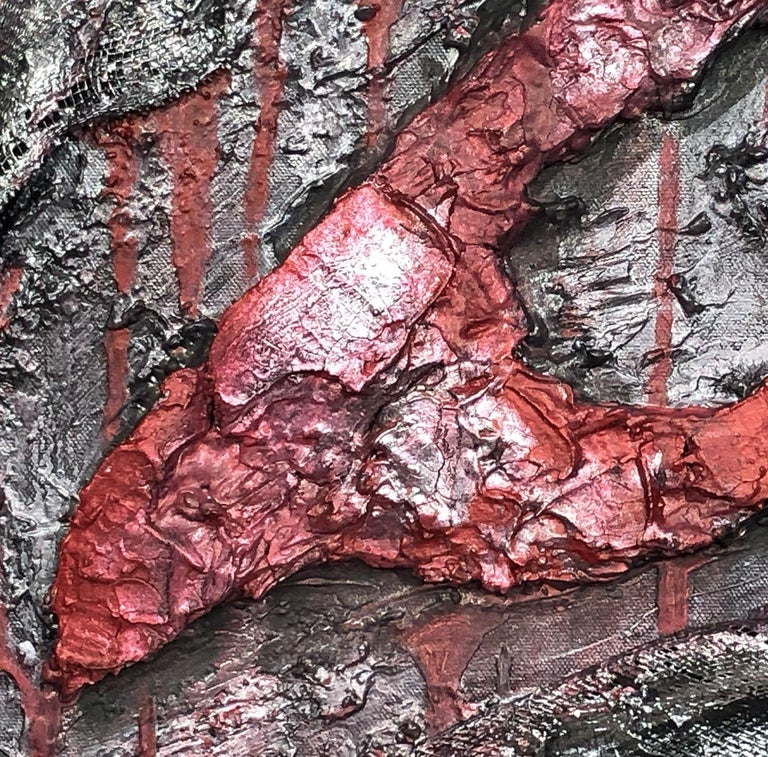 Jason Lincoln Jeffers - multiverse 38, Mixed Media Art on Canvas For ...