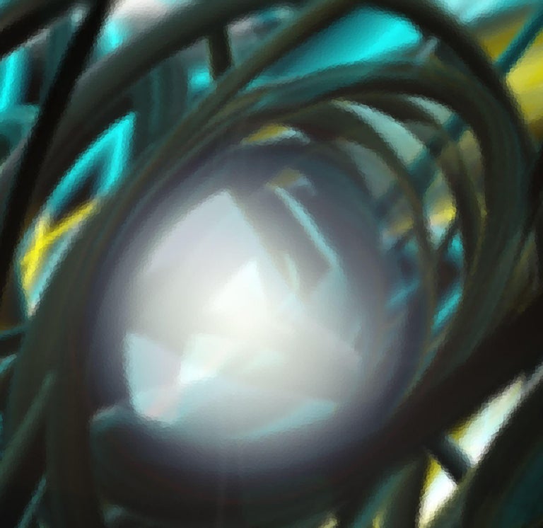 Jason Lincoln Jeffers - aton 30, Digital on Metal For Sale at 1stDibs