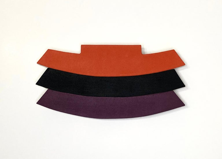 Jason Matherly - "20-8" Mixed Media Wall Sculpture painting- black ...