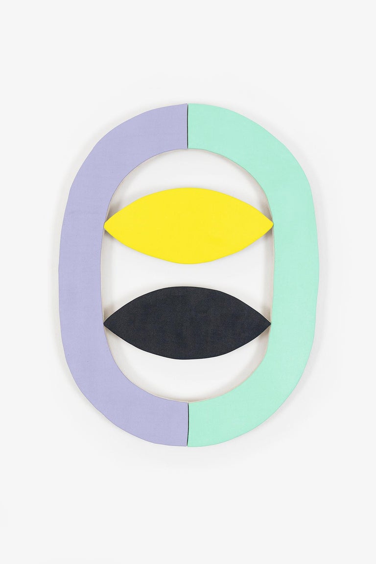 Jason Matherly - "21-5" Mixed Media Wall Sculpture painting- green ...