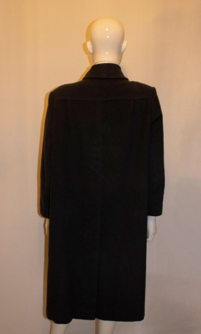 Jasper Conran Grey Wool Coat For Sale at 1stDibs