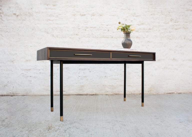 Jasper Console, Customizable Metal, Resin and Wood For Sale at 1stDibs