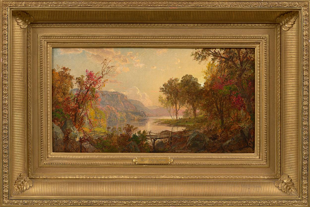 Jasper Francis Cropsey - En el valle del Ramapo, 1883 en venta en 1stDibs