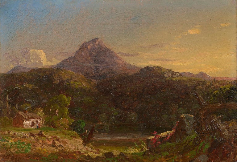 Jasper Francis Cropsey - Mountain Landscape For Sale at 1stDibs