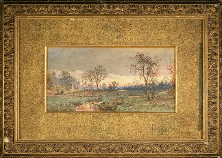 Jasper Francis Cropsey - Twilight on the Sawmill River For Sale at 1stDibs