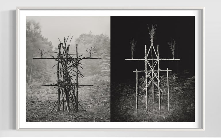 Jasper Goodall - Forest Figure 01 - Black and White - Talismanic Figure ...