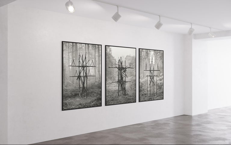 Jasper Goodall - Forest Figure 04 - Black and White Talismanic ...