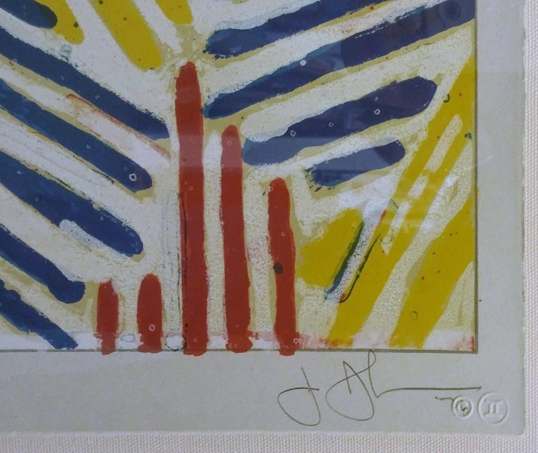 Jasper Johns - #4, FROM 6 LITHOGRAPHS (AFTER UNTITLED 1975) For Sale at ...