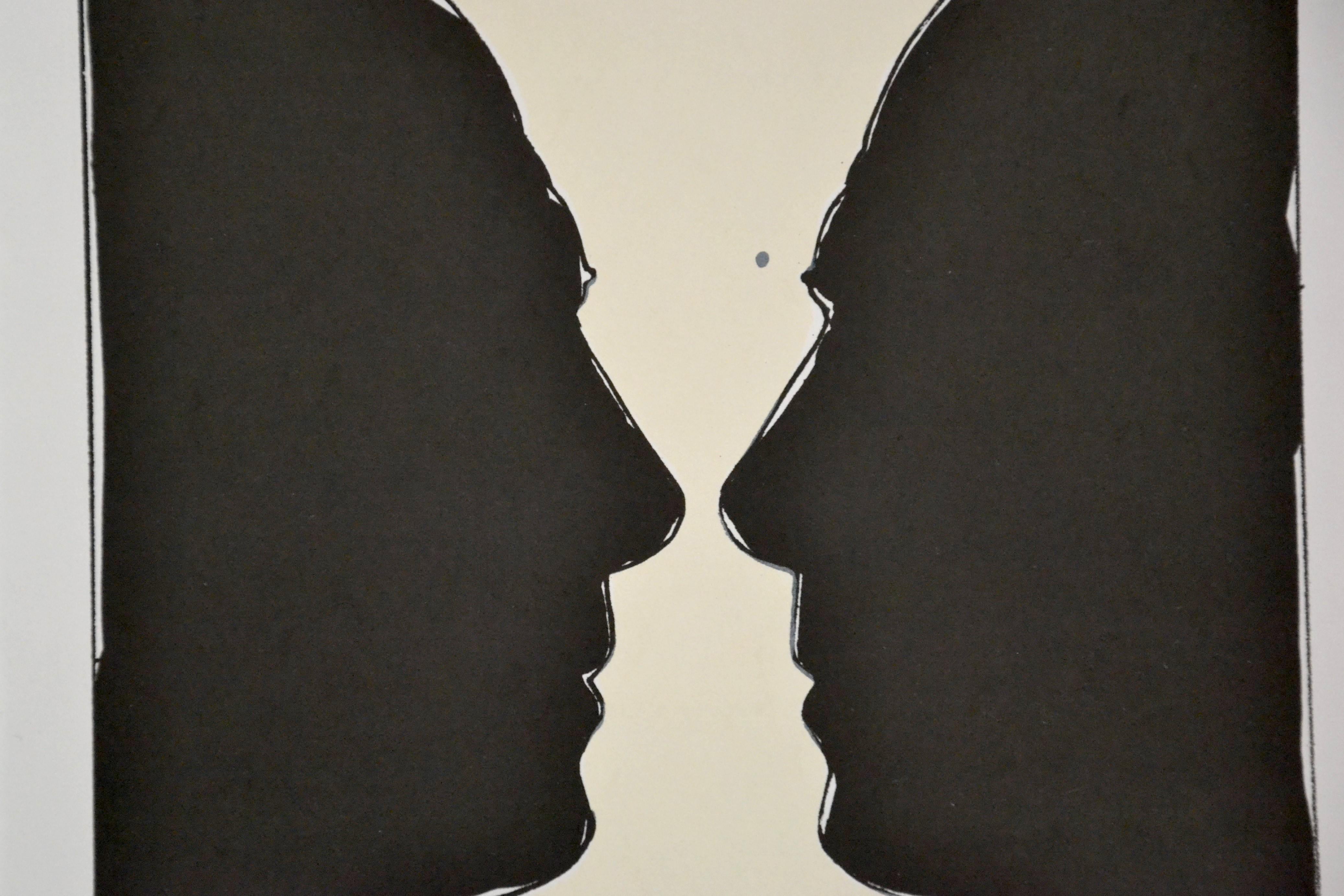 Jasper Johns - Coupe Aux Deux Picasso (Vase with two Picassos ...