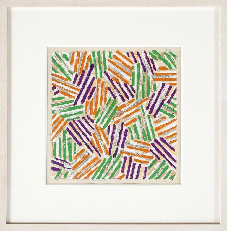 Jasper Johns - Cross Hatch (Untitled ULAE S.13) For Sale at 1stDibs