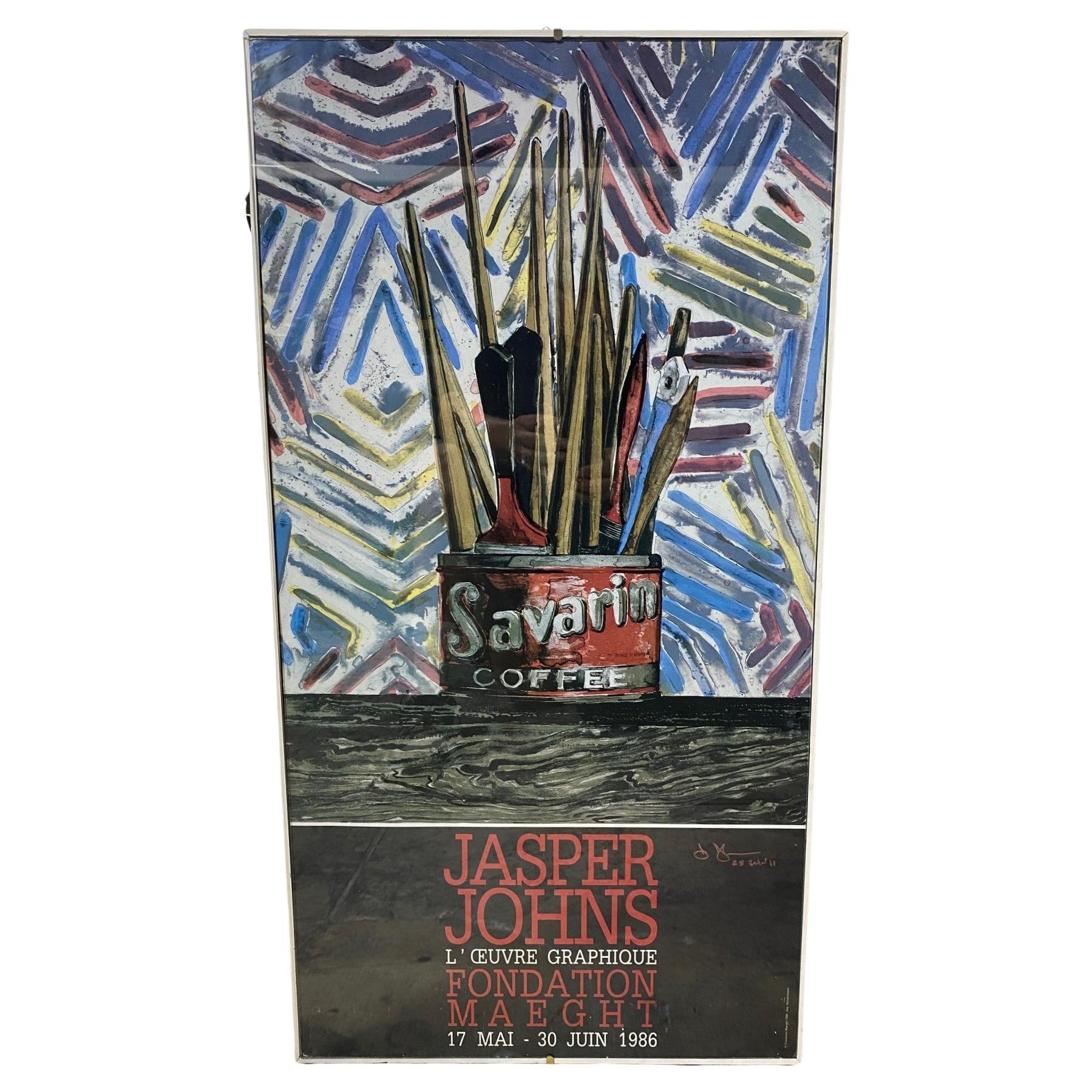 Jasper Johns 1987 Ludwig Museum Poster at 1stDibs | jasper johns museum ...