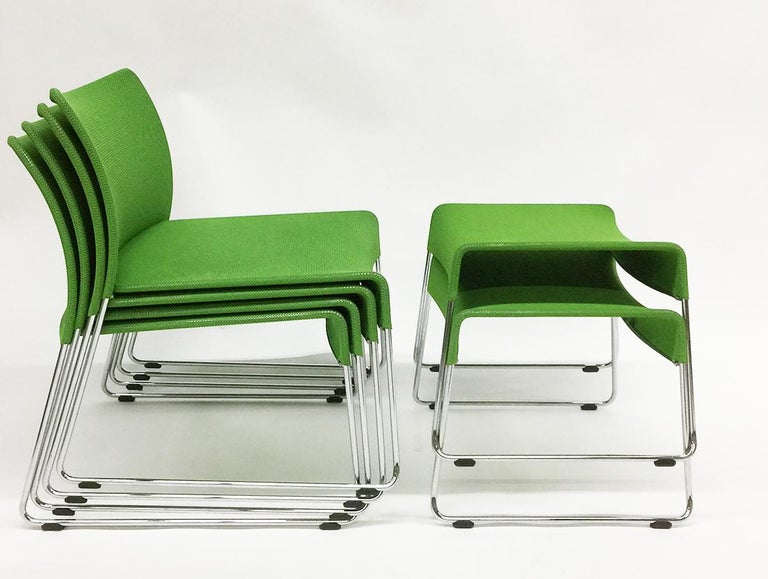 Jasper Morrison 2 Soft Sim Stackable Chairs for Vitra, 2004 ...