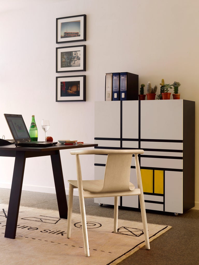 Jasper Morrison Bac Chair in Wenge Stained Ash for Cappellini For Sale ...